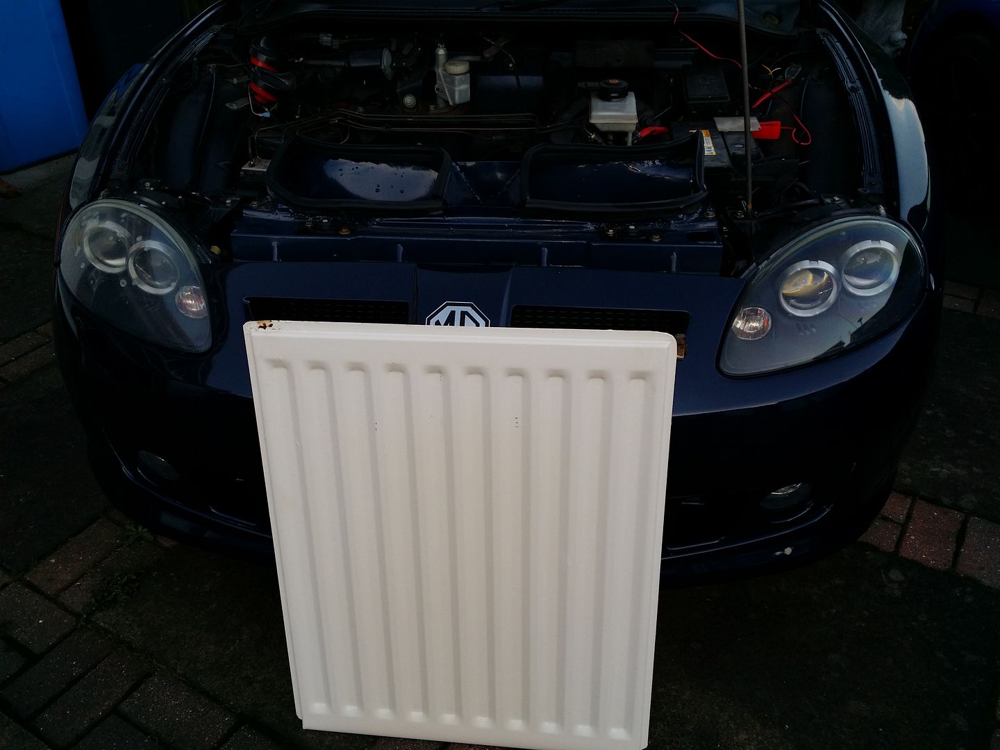 MGF & MG TF Owners Forum - Have I bought the wrong radiator? - The-T-Bar
