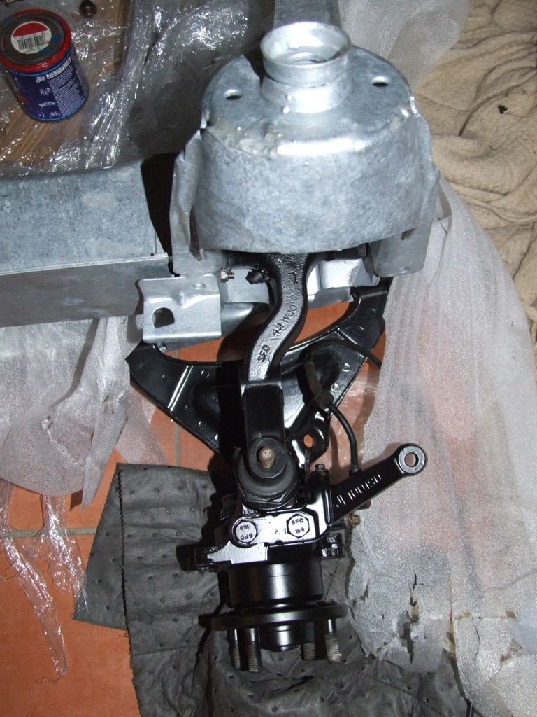 MGF & MG TF Owners Forum - Galvanised subframe vs Old subframe